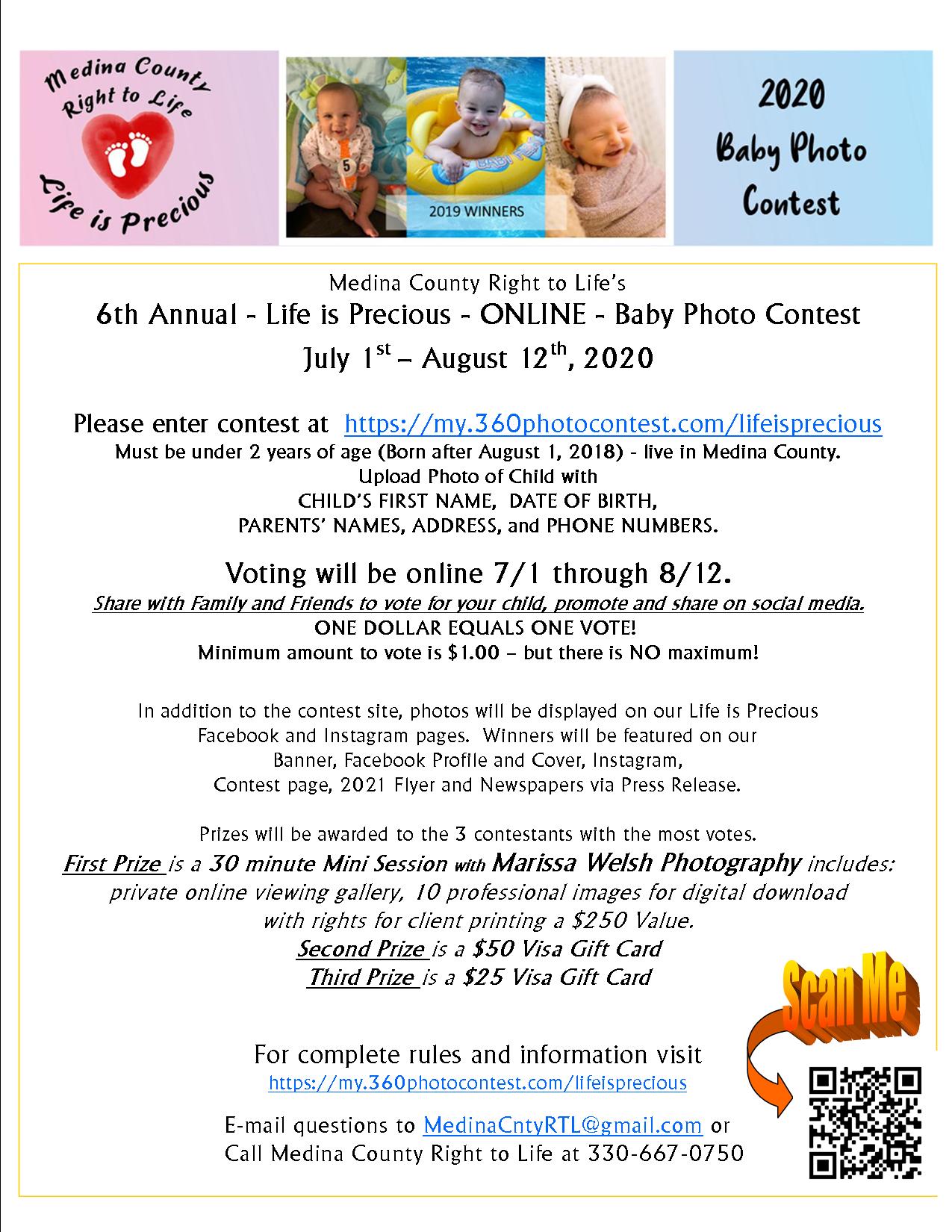 St. Francis Xavier Parish » Baby-Photo-Contest-Flyer-2020-draft-Color